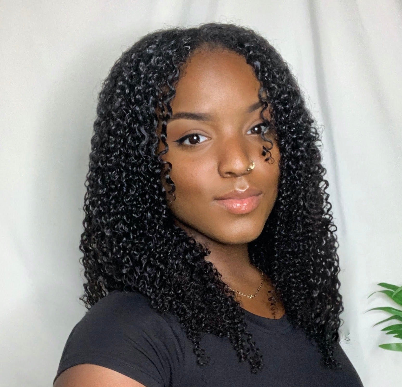 How to Blend Corkscrew Curl Clip-ins with Type 3 Natural Curls – Melanj ...